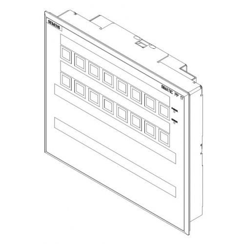 Panel PRZYCISKOWY PP17-I - 6AV3688-4CX02-0AA0 - STERCONTROL ...
